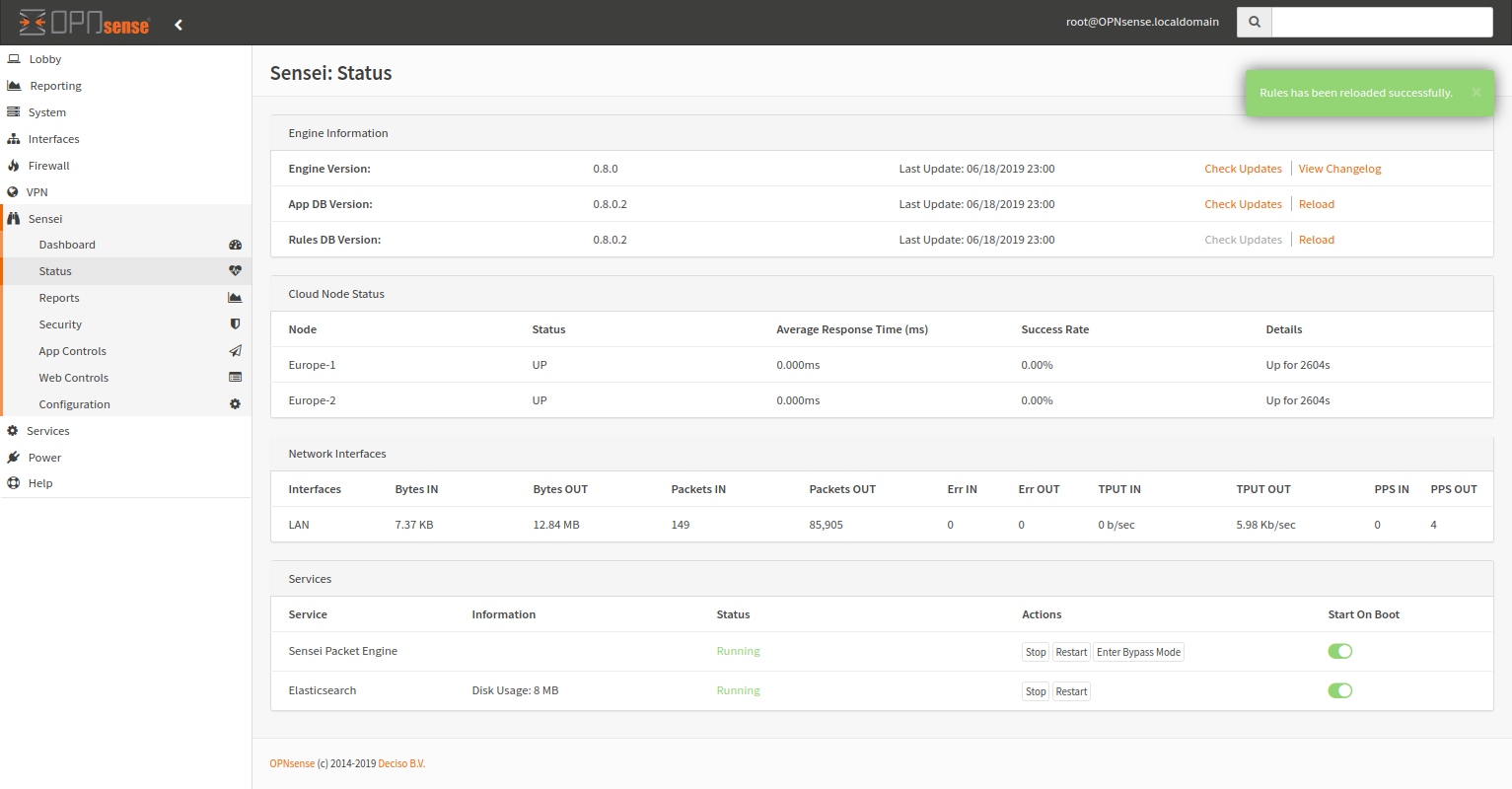Status – Zenarmor Help Center