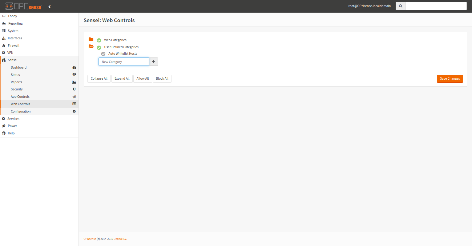 Web Control – Zenarmor Help Center