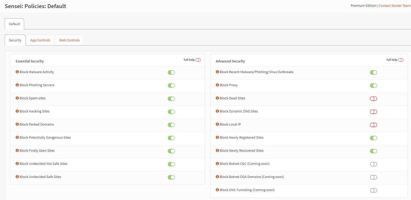 Sensei Paid Editions Feature Guide – Zenarmor Help Center