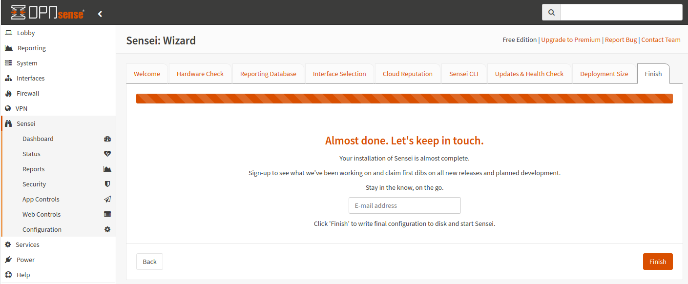 Initial Configuration Wizard – Zenarmor Help Center